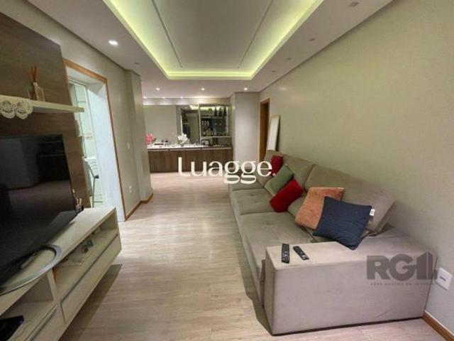 Apartamento mobiliado, 3 dormitórios, 1 suíte, vaga de garagem, Bairro Vila Euni