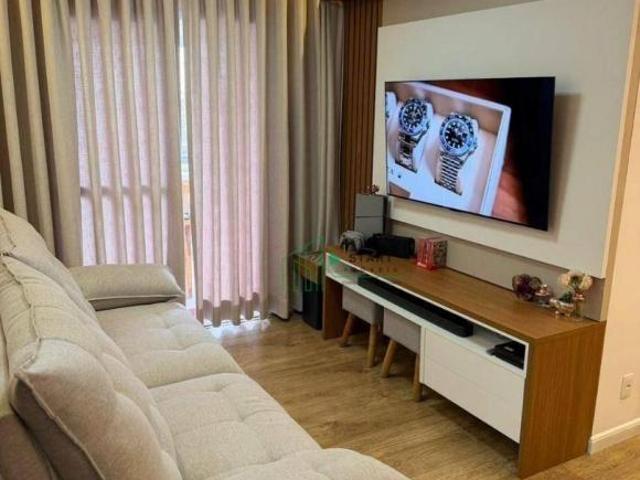Apartamento mobiliado 3 dormitórios 1 suíte 2 vagas conceito clube Vila América Santo André