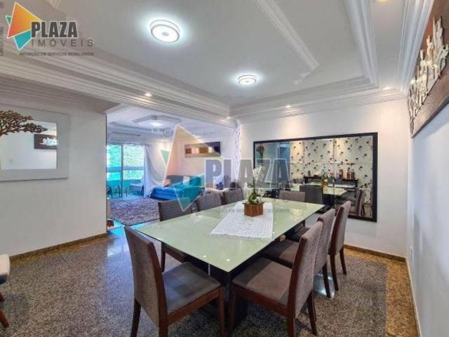 Apartamento mobiliado 3 dormitórios com 2 suítes à venda, 137 m² por R$ 1.350.000 Canto do Forte