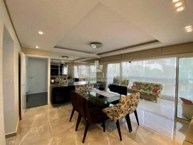 Apartamento Mobiliado 3 suítes 3 vagas no Tatuapé, varanda gourmet, 178m² Condomínio Choice Club