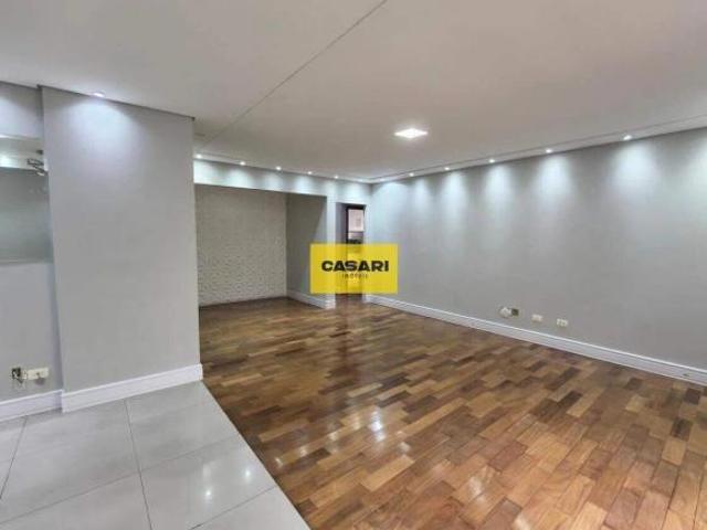 Apartamento Mobiliado 127m² com 3 Dormitórios e 2 Vagas – Vila Alzira | Santo André