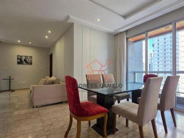 Apartamento Mobiliado – 137m² | 4 Quartos | 2 Vagas Paralelas