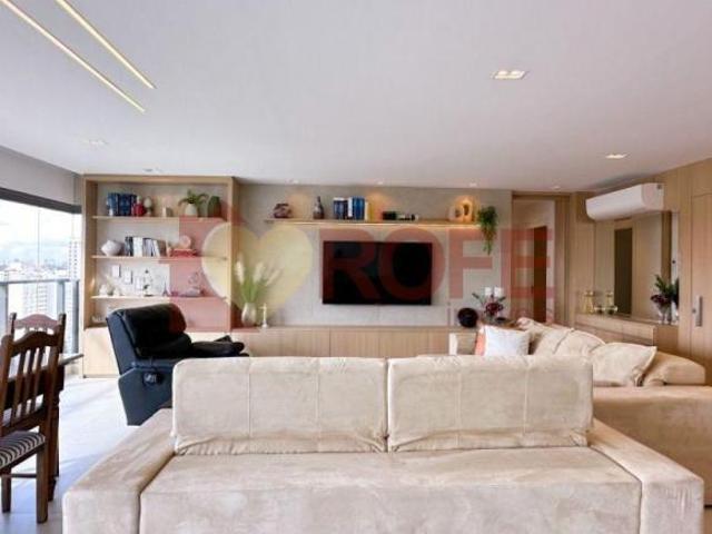 Apartamento Mobiliado 143 m², 3 Suítes, 2 Vagas Bairro Campo Belo, Sol da Manhã ? Pronto para Morar