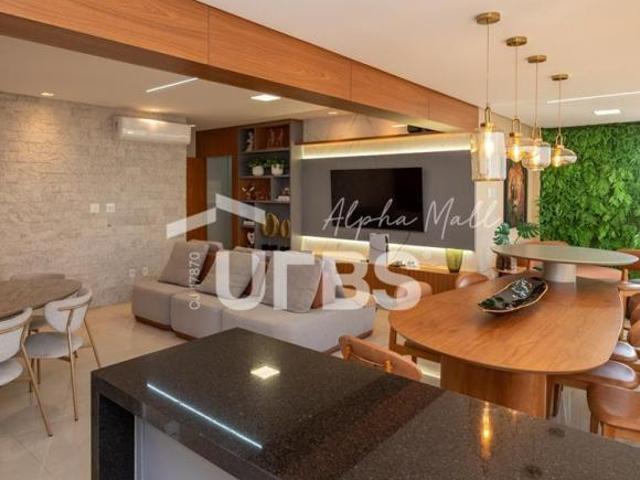 Apartamento Mobiliado 170 m² – 3 Suítes – Gaia Consciente Home – Setor Bueno, Goiânia