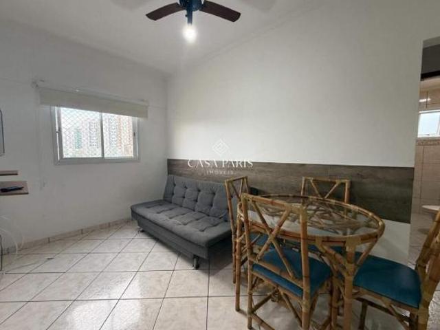 Apartamento Mobiliado 1 Dorm Ocian – Praia Grande/SP | 45m² | 1 Vaga