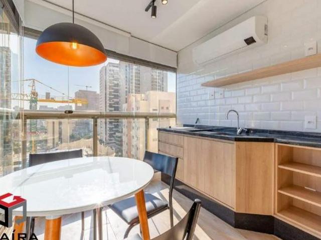 Apartamento Mobiliado 1 Dormitório no Brooklin 50m2