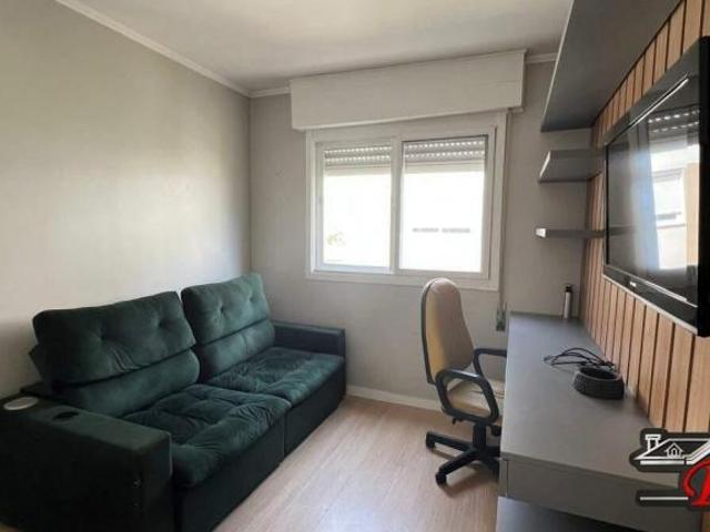 Apartamento mobiliado 1 dormitório no Condomínio Aldeia