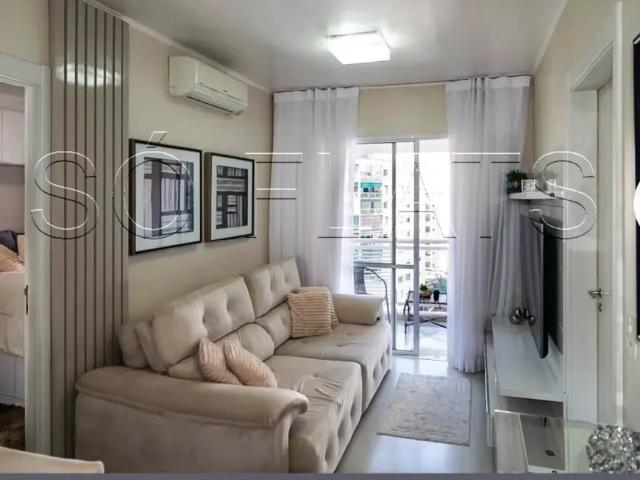 Apartamento mobiliado 1 dormitório com vaga no Residencial Mood Bela Vista
