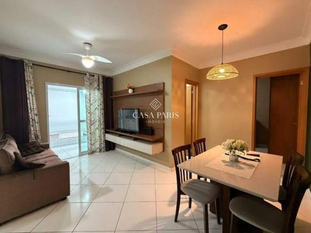 Apartamento Mobiliado 1 Dormitório com Varanda Gourmet e Vista Mar – Ocian, Praia Grande/SP