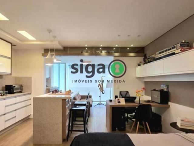 Apartamento Mobiliado 1 dormitório e 1 vaga a venda em Moema