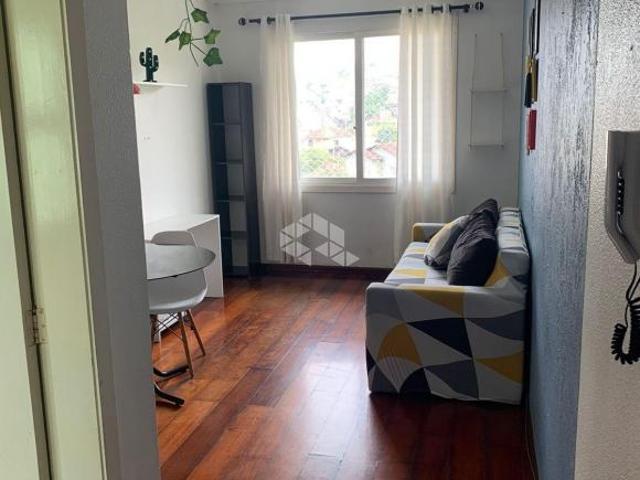 Apartamento Mobiliado 1 Dormitório Jardim Carvalho em Porto Alegre
