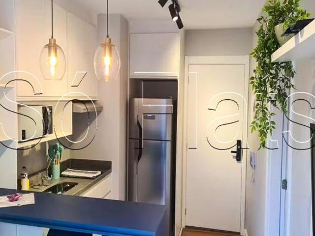 Apartamento mobiliado 28m² à venda na Consolação, Studio For, investimento certo