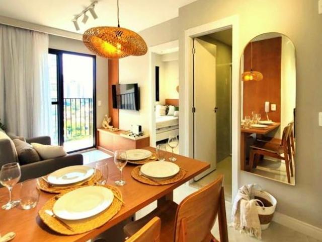 Apartamento mobiliado 2 dorm. à venda no Vibe Campo Belo próx. metrô, Itaim