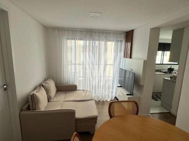 Apartamento Mobiliado | 2 dormitórios | 1 Vagas | 44m² | Água Verde Curitiba/PR