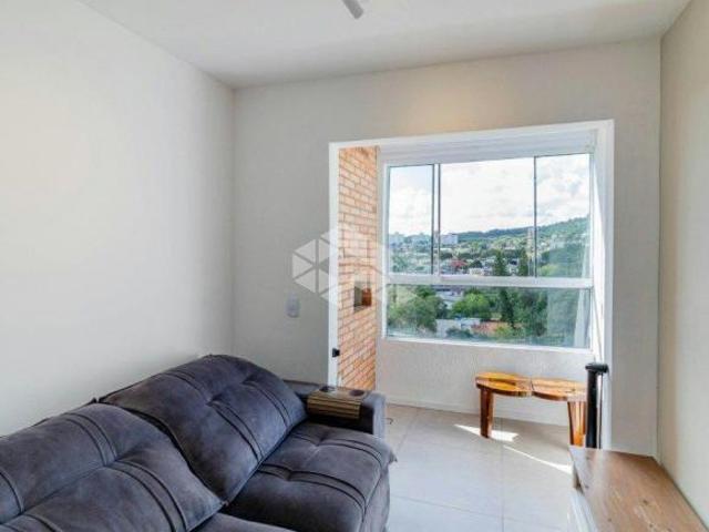 APARTAMENTO MOBILIADO 2 DORMITÓRIOS COM VAGA E CHURRASQUEIRA MORRO SANTANA
