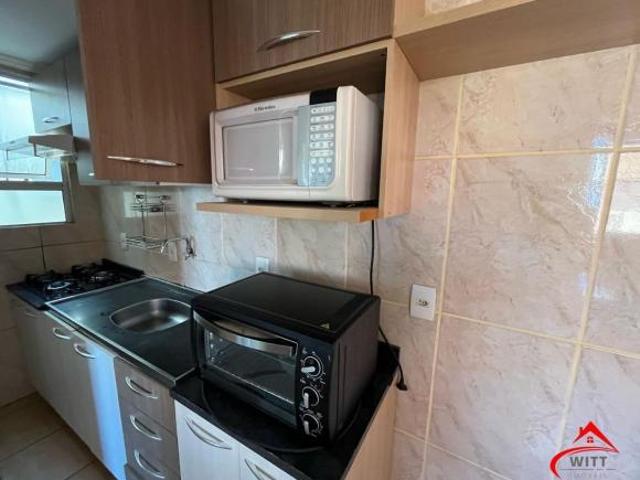 Apartamento Mobiliado 2 Dormitórios no Condomínio Flamboyant Mato Grande, Canoas