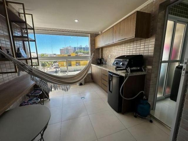 Apartamento Mobiliado 2 Quartos com Suíte e Varanda Gourmet à Venda na Ocian em Praia Grande | 2 Vag