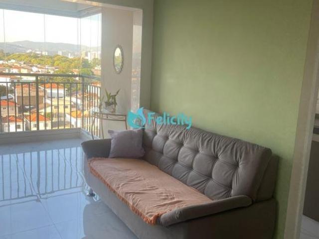 Apartamento mobiliado, 2 suítes, 1 vaga, 59m2 no Pq. São Domingos