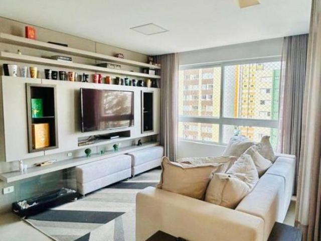 Apartamento mobiliado 2 suítes e duas vagas a uma quadra do Shopping Curitiba!