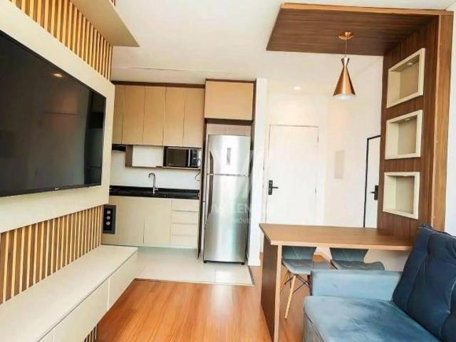 Apartamento Mobiliado | 31m² priv | 1 Quarto | 1 vaga | Santa Quitéria Curitiba/PR