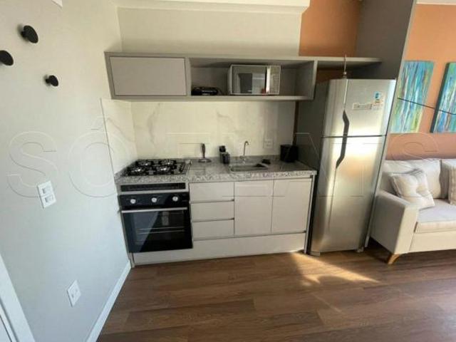 Apartamento mobiliado 35m² à venda na Bela Vista próximo ao metrô e Paulista
