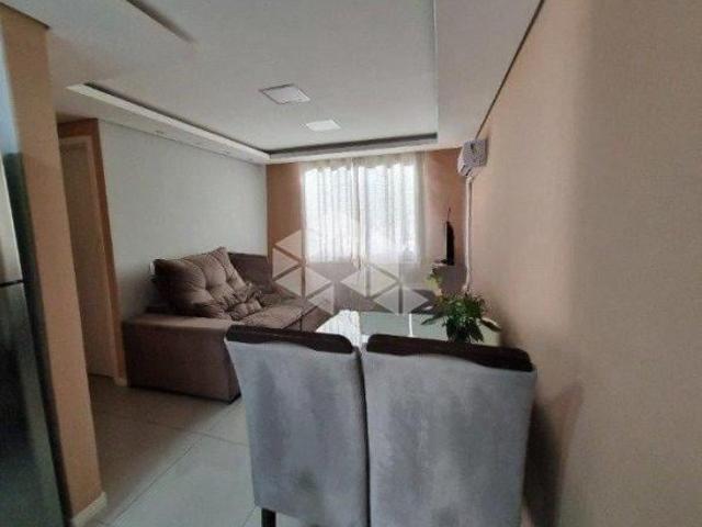 Apartamento mobiliado 42m², 2 dormitórios, 01 vaga de estacionamento, no bairro Mato Grande em Canoa