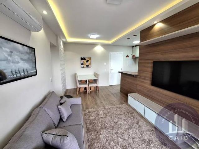 Apartamento Mobiliado, 50 m² venda e aluguel R$ 4.400/mês Alphaville/SP