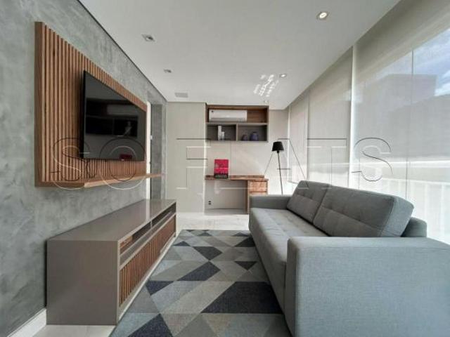 Apartamento mobiliado 54m² suíte 1 vaga na Vila Nova Conceição JK