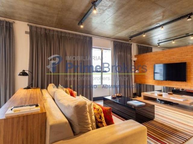Apartamento mobiliado, 70m2 no Brooklin