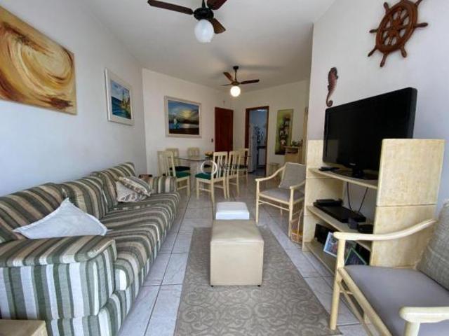 Apartamento mobiliado com piscina e churrasqueira na Enseada, Guaru