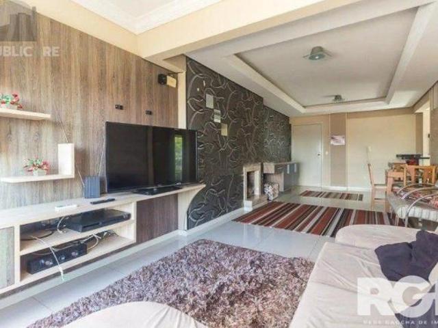 Apartamento mobiliado com suíte e vaga dupla no Jardim Lindoia