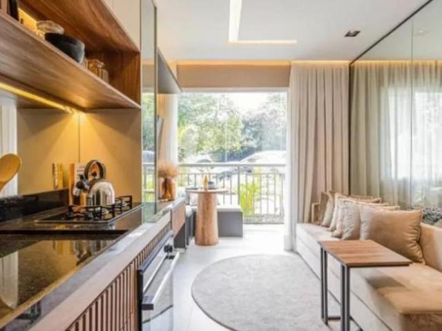 Apartamento mobiliado com vaga