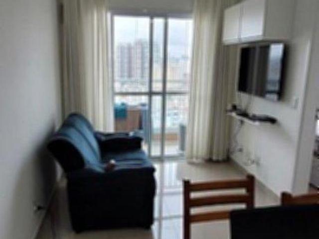 APARTAMENTO MOBILIADO COM VARANDA 1 DORM 1 VAGA