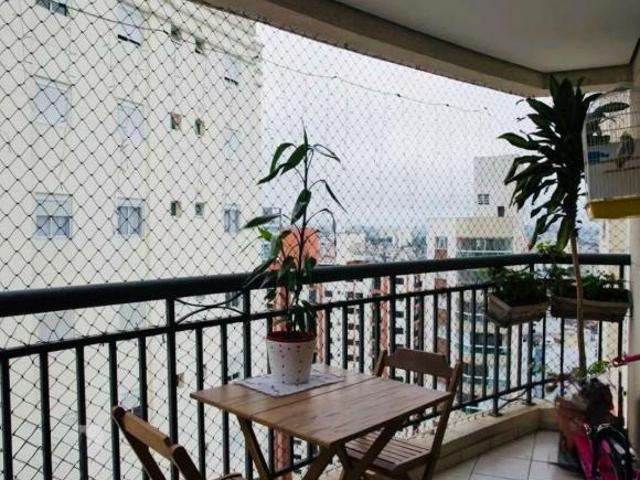 APARTAMENTO MOBILIADO COM VARANDA GOURMET NO PÁTIO FIGUEIRA VILA MASCOTE !