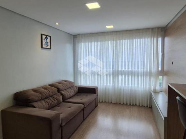 APARTAMENTO MOBILIADO COM 01 DORMITÓRIO E 01 VAGA DE GARAGEM NO RESIDENCIAL WYNN NO BAIRRO VILLAGIO