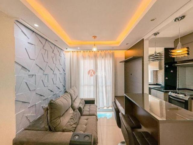Apartamento mobiliado com 02 Dormitórios Condomínio Grand Club Cotia/SP