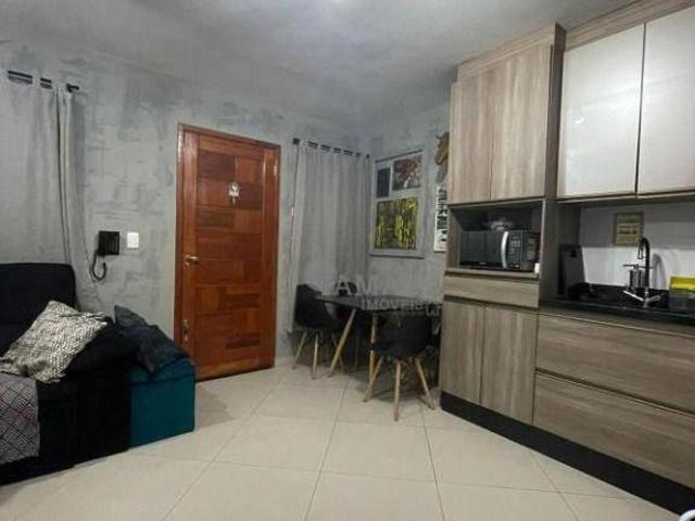 Apartamento mobiliado, com 1 dormitório à venda, 36 m² por R$ 246.000 Vila Granada São Paulo/SP
