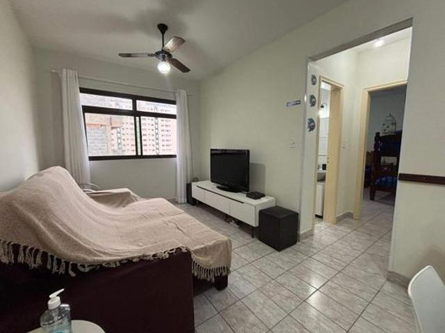 Apartamento MOBILIADO com 1 dormitório à venda, 45 m² por R$ 285.000 Aviação Praia Grande/SP