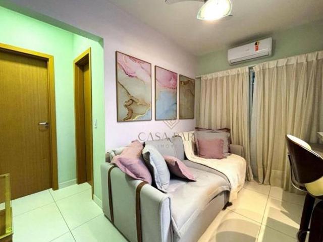 Apartamento MOBILADO com 1 dormitório à venda, 42 m² por R$ 359.000 Canto do Forte Praia Grande/