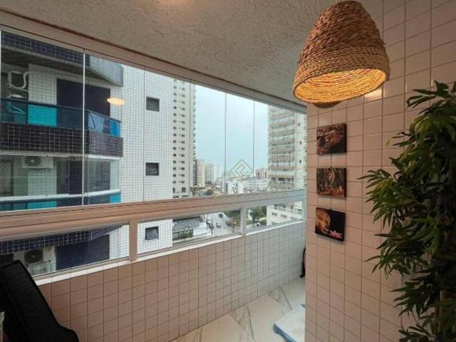 Apartamento MOBILIADO com 1 dormitório à venda, 51 m² por R$ 450.000 Vila Guilhermina Praia Gran