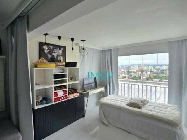 Apartamento Mobiliado com 1 dormitório à venda, 63 m² por R$ 800.000 Royal Park São José dos Cam