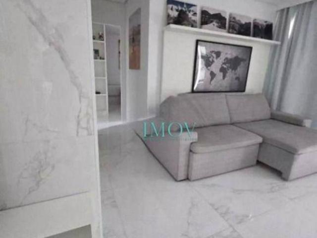 Apartamento Mobiliado com 1 dormitório à venda, 63 m² por R$ 800.000 Royal Park São José dos Cam