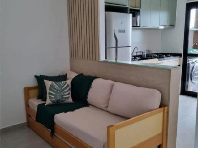 APARTAMENTO MOBILIADO COM 1 DORMITÓRIO NO ITAGUÁ