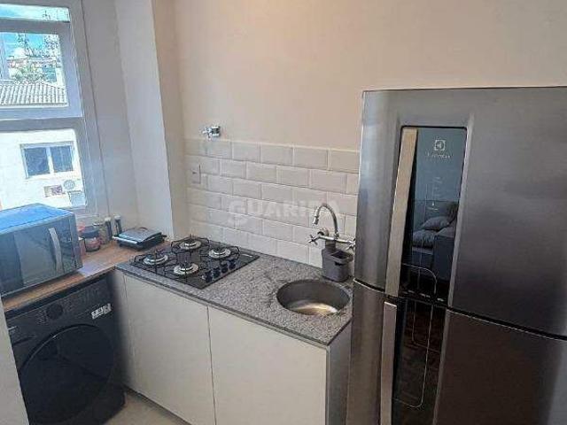 Apartamento mobiliado com 1 dormitório para alugar no bairro Petrópolis COD: 25330