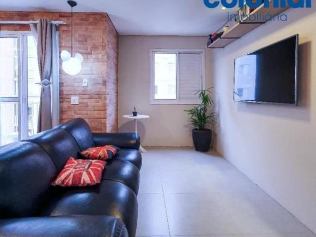 APARTAMENTO MOBILIADO COM 1 DORMITÓRIO SUÍTE NO GO MARAVILLE