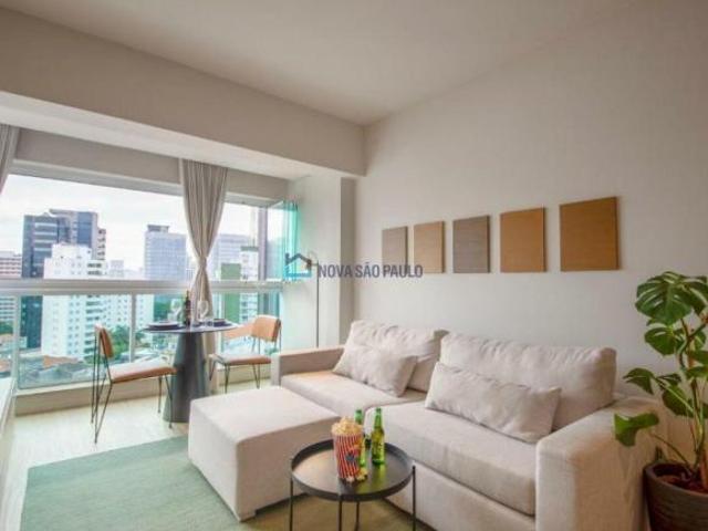 Apartamento Mobiliado com 1 Suíte e Vaga em Pinheiros