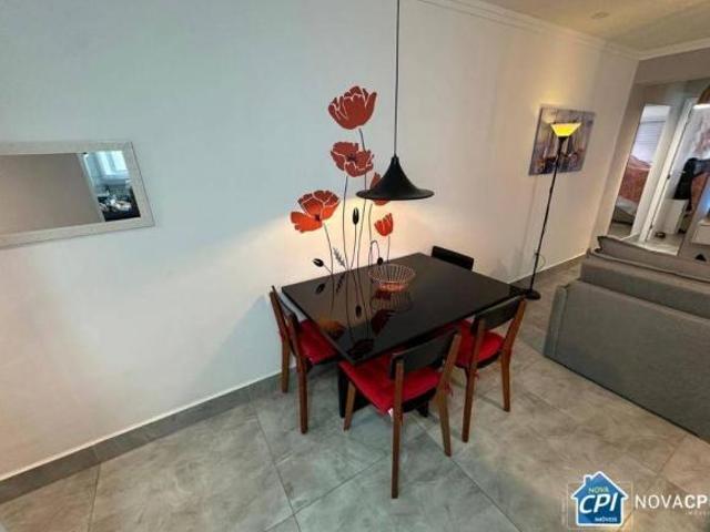 Apartamento MOBILIADO com 1 Quarto na Vila Guilhermina em Praia Grande/SP