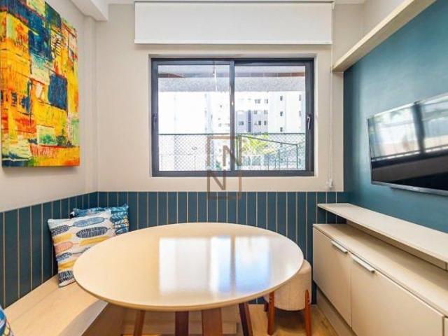 Apartamento mobiliado com 1 quarto no centro