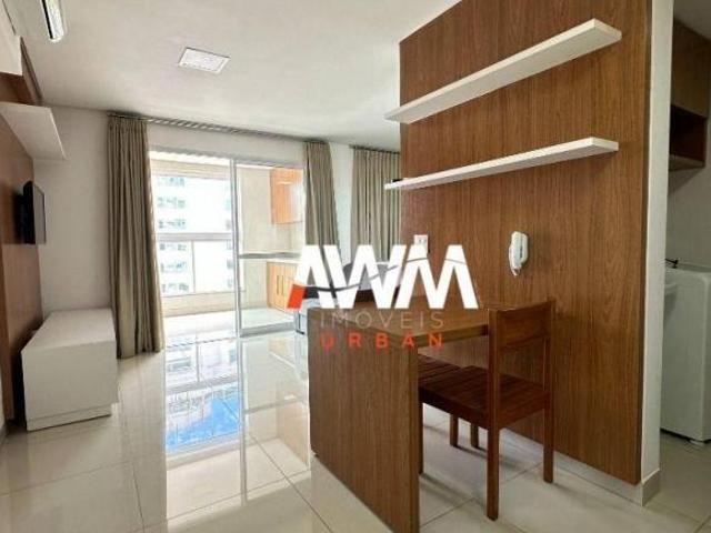 Apartamento mobiliado com 1 quarto à venda, 42 m² por R$ 448.000 Setor Oeste Goiânia/GO