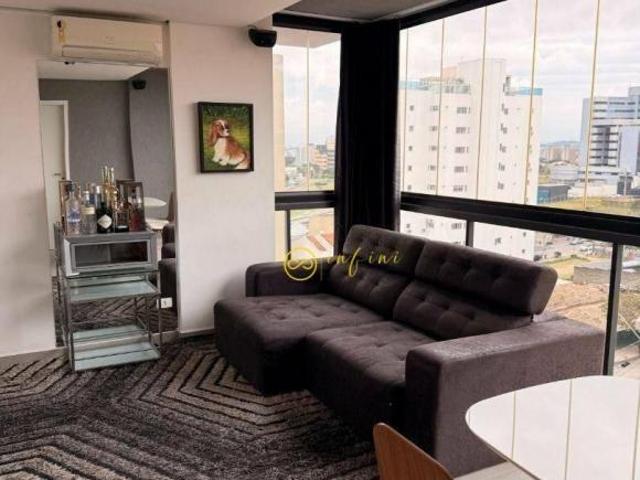 Apartamento Mobiliado com 1 Quarto à venda, 45 m² por R$ 460.000 Condomínio JK Studio Sorocaba/